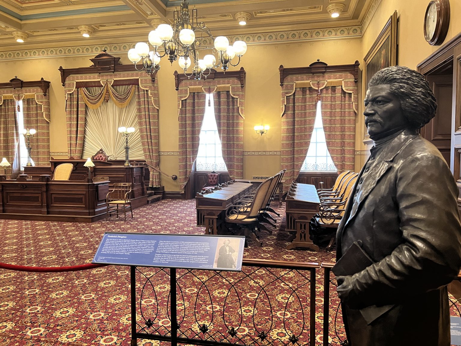 Touring the Maryland State House in Annapolis, Maryland ...