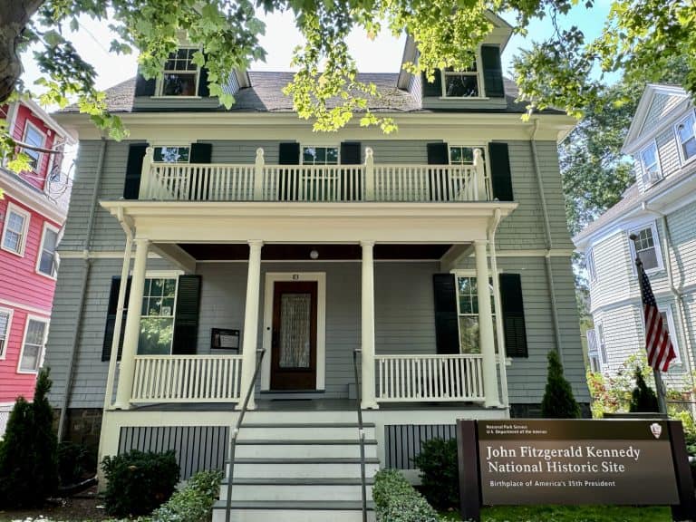 Playing "I Spy" at the JFK National Historic Site in Brookline, MA ...